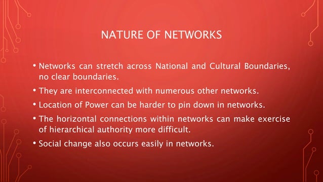 The Network Society : Manuel Castells | PPTX