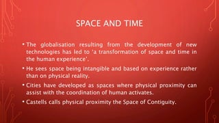 The Network Society : Manuel Castells | PPTX