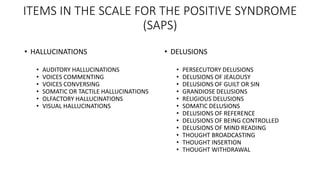 THE NEUROBIOLOGY OF PSYCHOSIS AND THE ROLE OF ANTIPSYCHOTICS | PPT