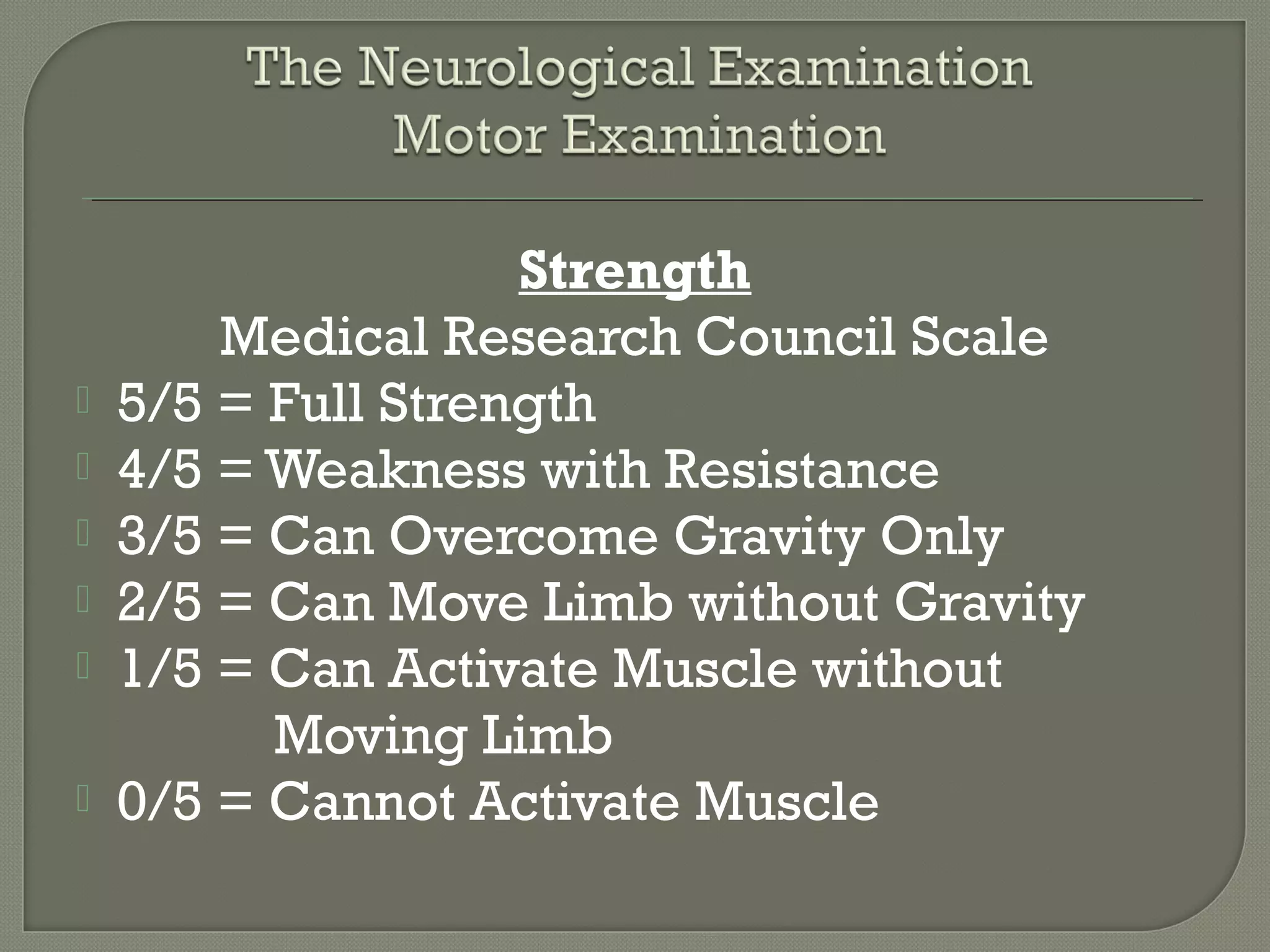 The neuro exam.2010
