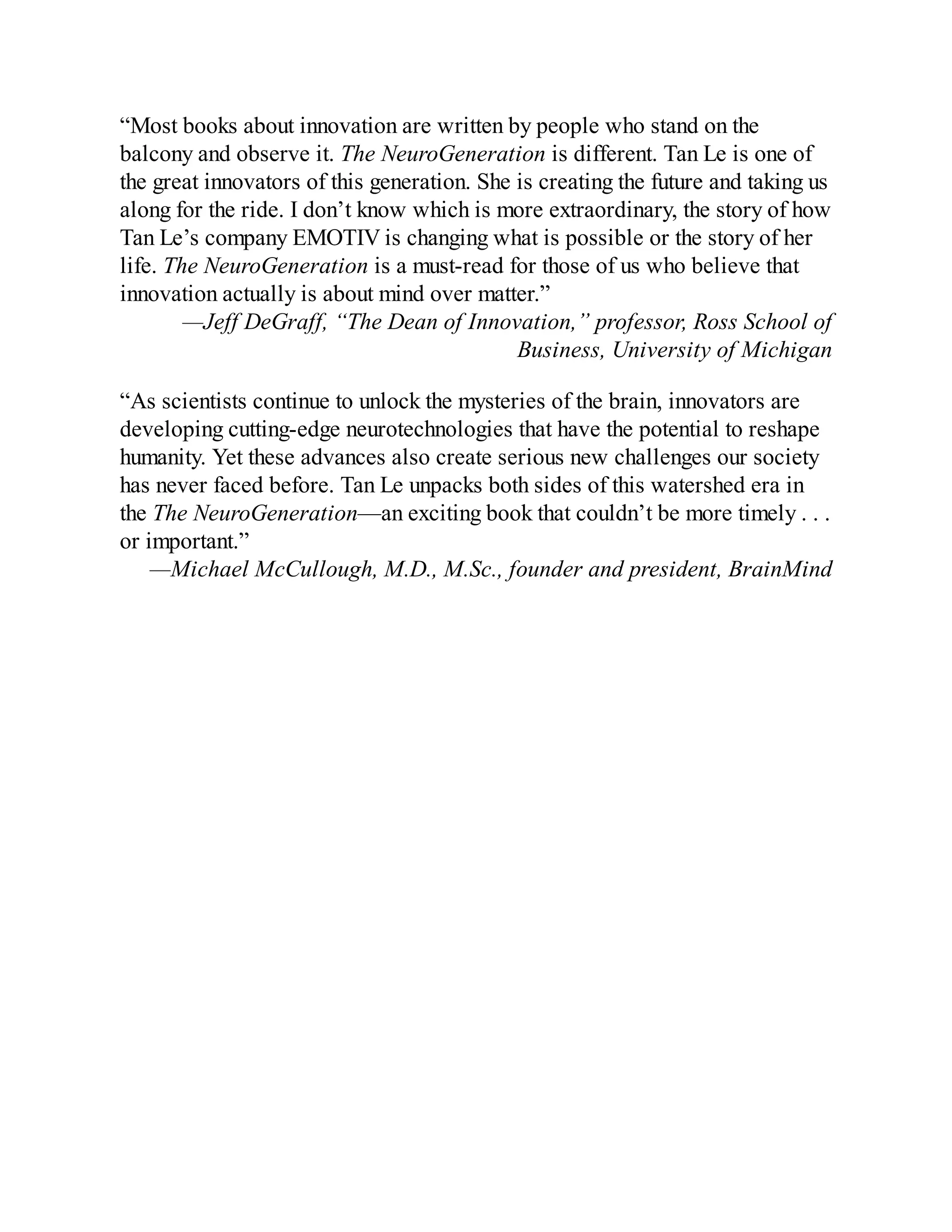 The neurogeneration - Brain book - More details into the brain | PDF