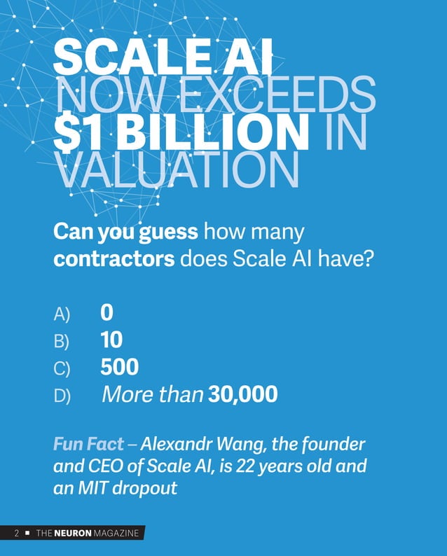 The Neuron - Issue 2. Artificial Intelligence Magazine | PDF