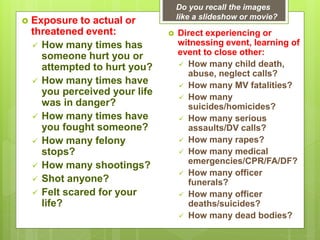 The Neuropathology & Neurobiology of Cumulative Traumatic Stress in Law ...