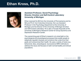 The Neuroscience of Wisdom - The Development and Application of Wisdom ...