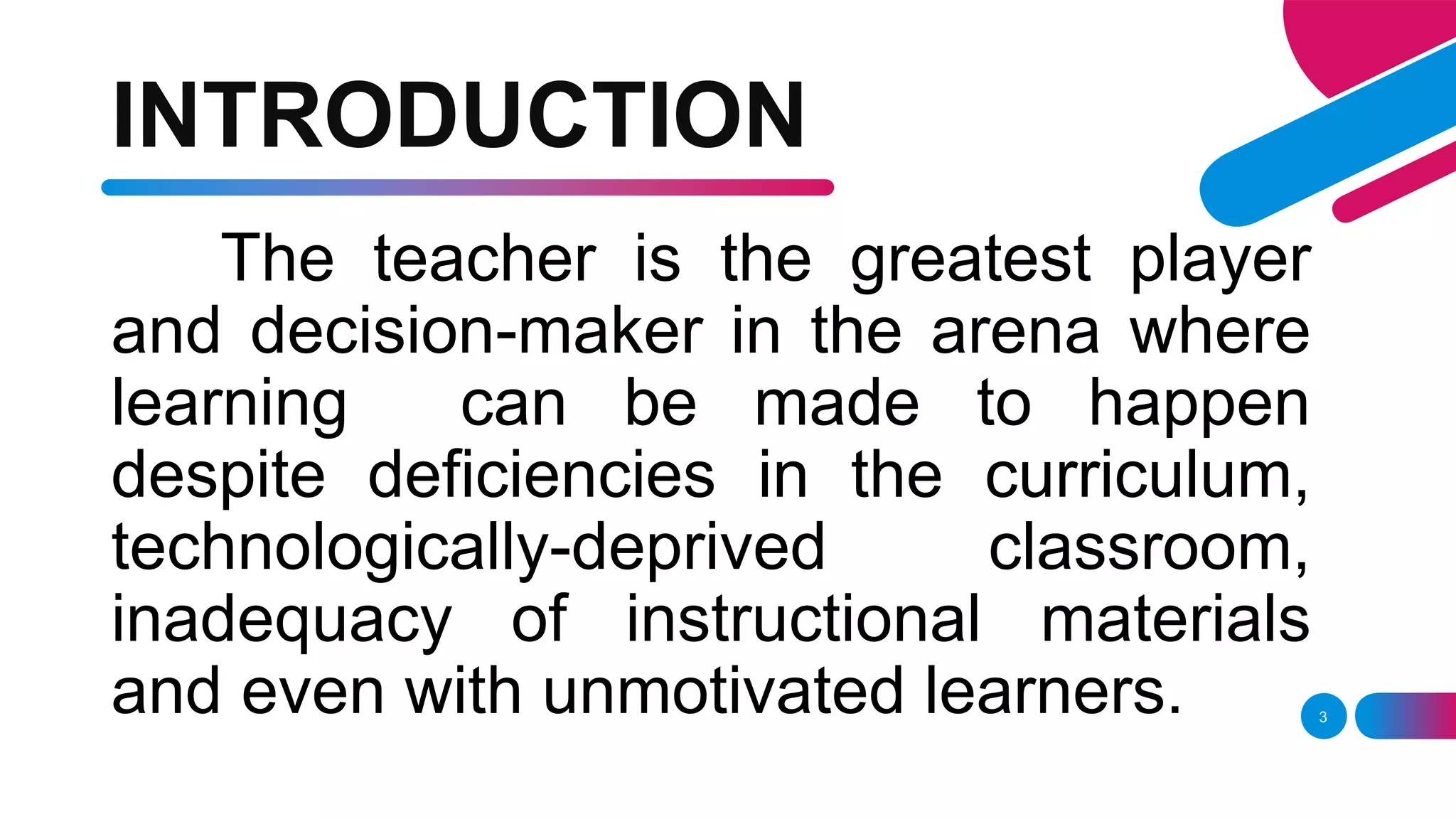 The never ending quest for quality teaching | PPT