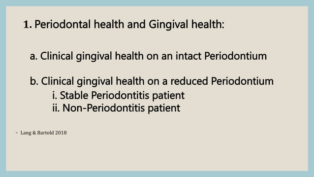 the new 2018 classification of periodontitis.pptx