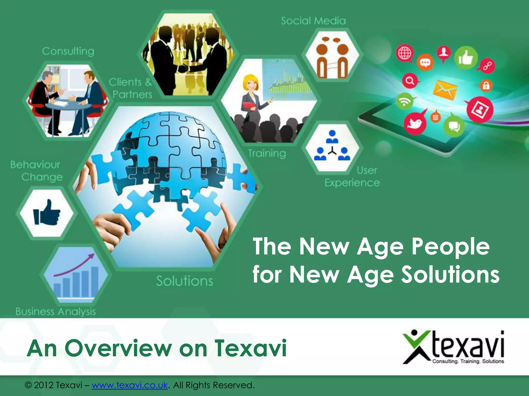 The New Age Company - An Overview on Texavi | PPTX | Social Networking ...