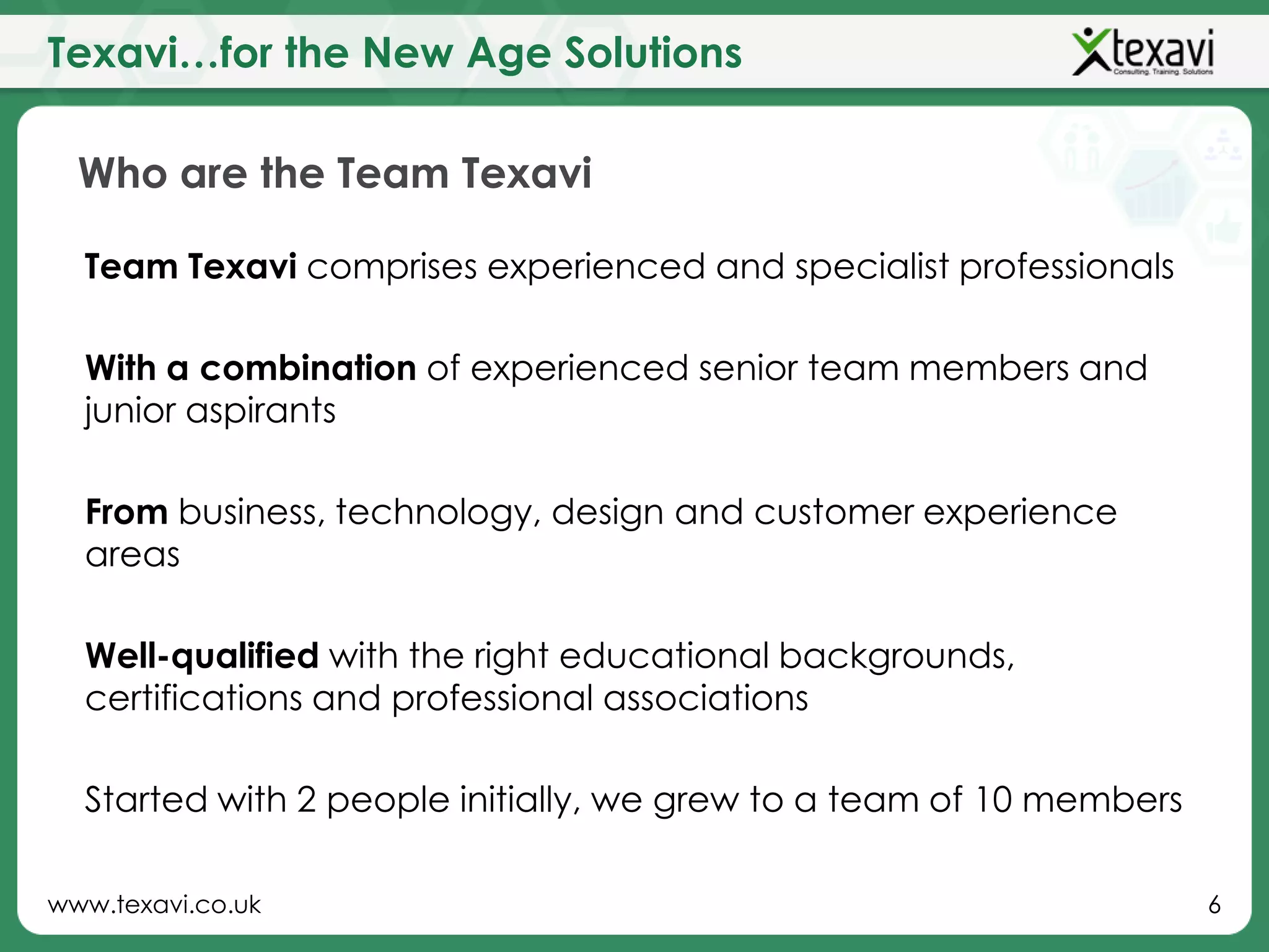 The New Age Company - An Overview on Texavi | PPTX | Social Networking | Internet