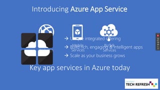 The new Azure App Service Architecture | PPTX