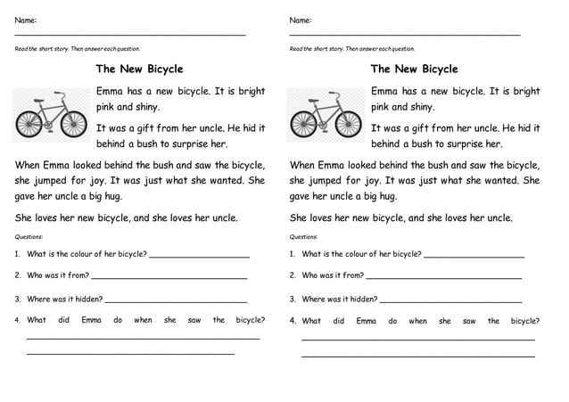 The New Bicycle Story | PPT