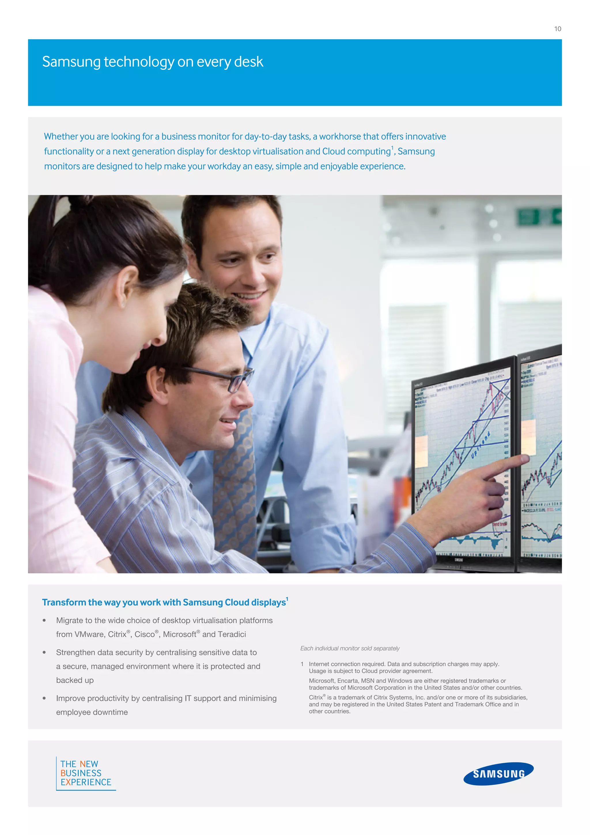 Samsung Business Experience brochure | PDF