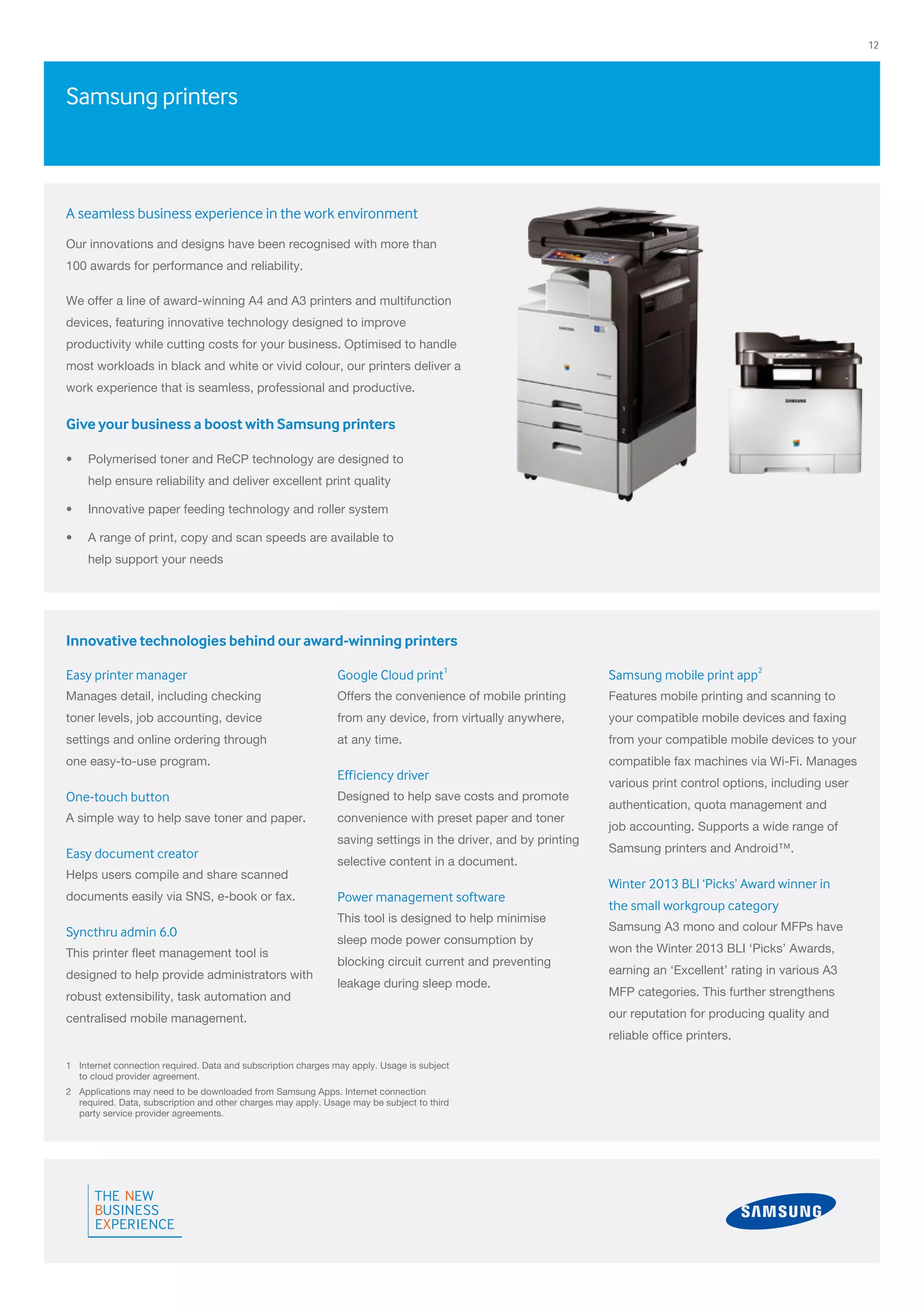 Samsung Business Experience brochure | PDF