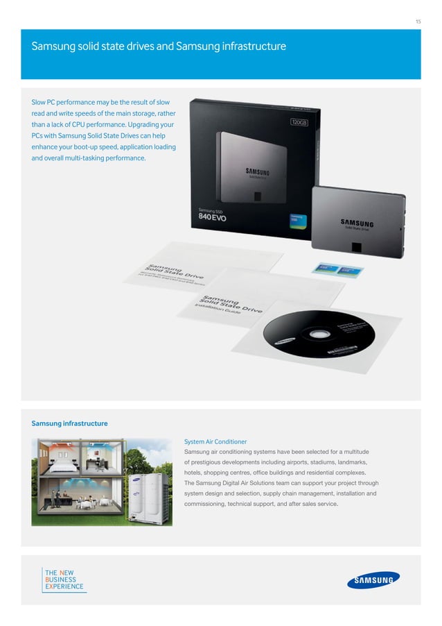 Samsung Business Experience brochure | PDF