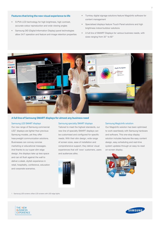 Samsung Business Experience brochure | PDF