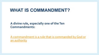 THE NEW COMMANDMENT/SUNDAY SCHOOL LESSON.pptx