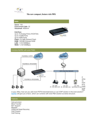 The New Compact, Feature Rich Pbx | PDF