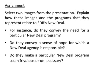 FDR and the New Deal | PPTX