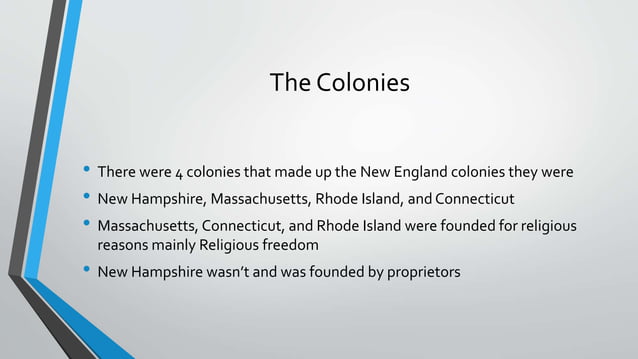 The new england colonies | PPT