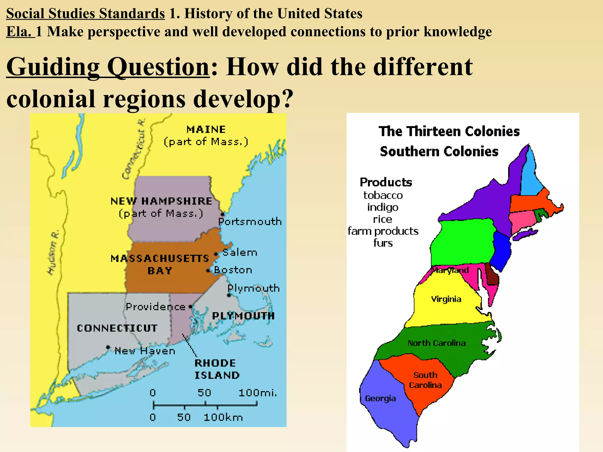 The New England Colonies Pilgrims And Puritans | PPT