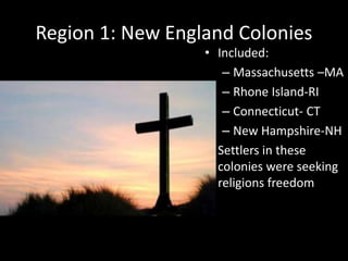 The new england, middle, and southern colonies 3.2 8th grade Ms Vanko ...