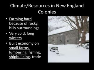 Southern Colonies Resources