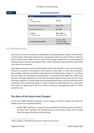 Clipperton Finance Whitepaper: The new era of social gaming, who can topple Zynga's tower? | PDF