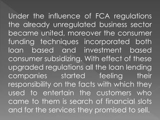 The new fca regulations and their impact | PPTX