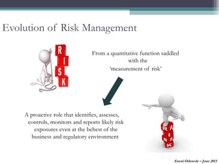 The new global wide risk regulation & its impact on banks risk ...