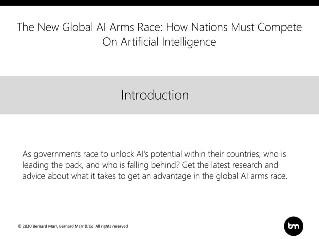 The New Global AI Arms Race: How Nations Must Compete On Artificial ...