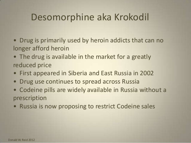 Krokodil Ingredients List