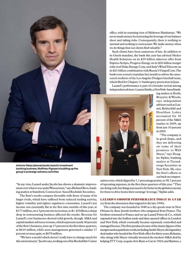 The New House of Lazard