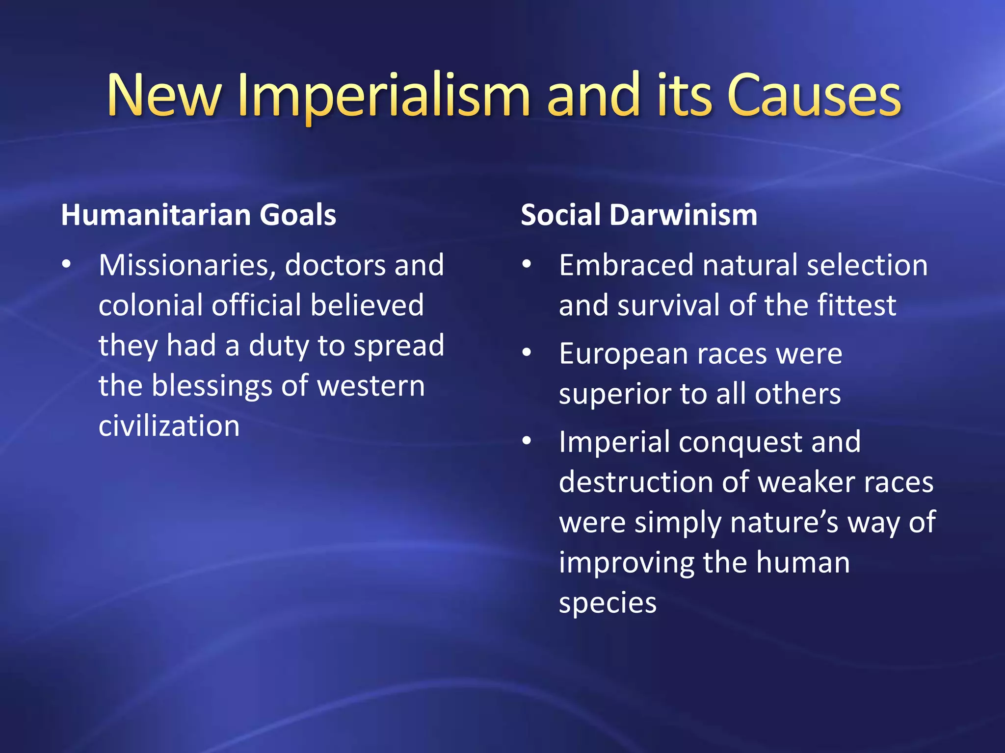 The new imperialism notes | PPTX
