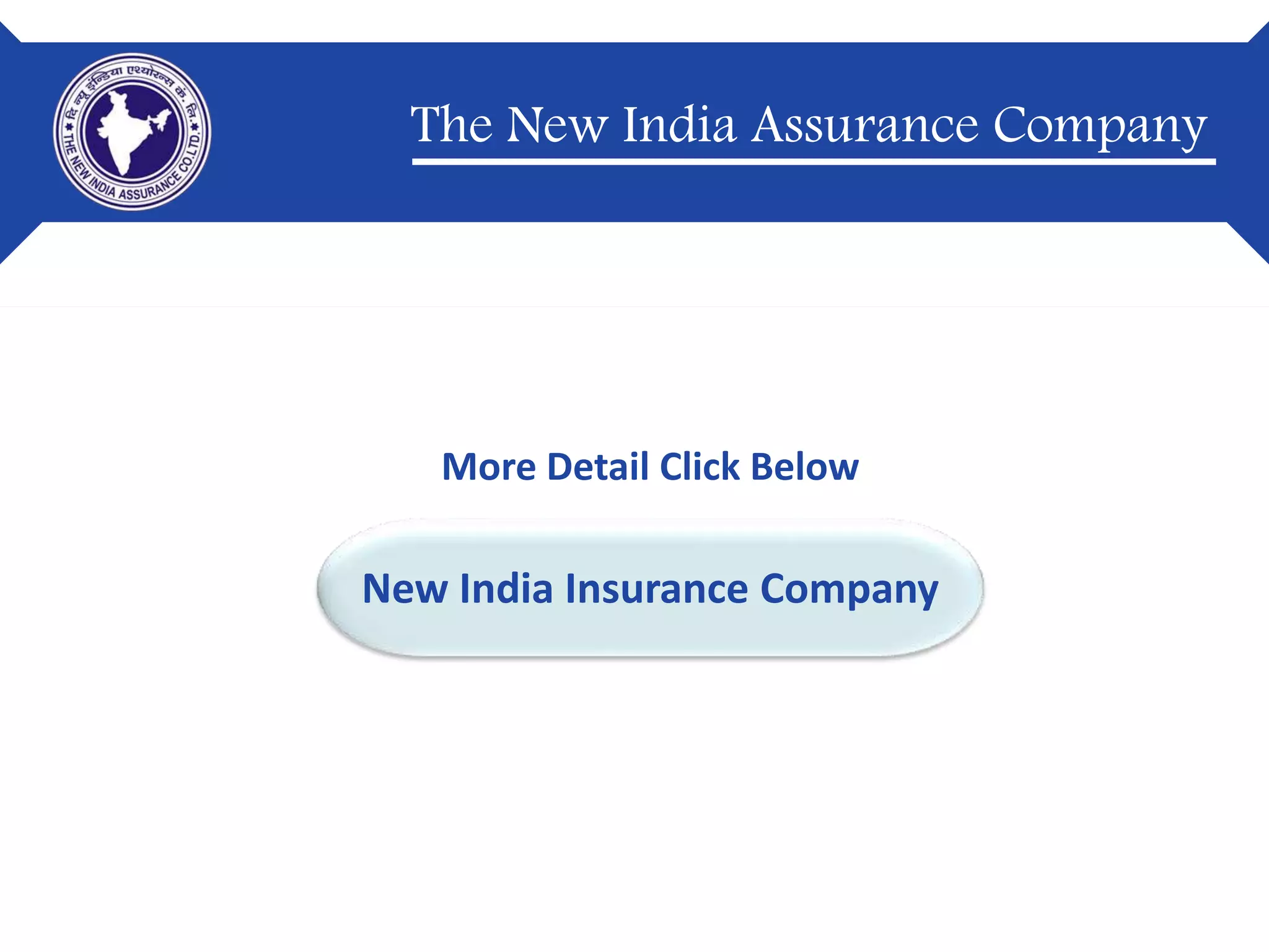 The New India Insurance Company | PPTX