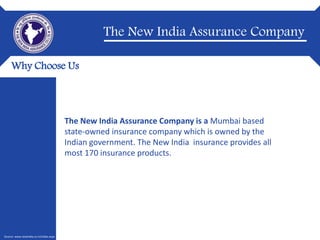 The New India Insurance Company | PPTX