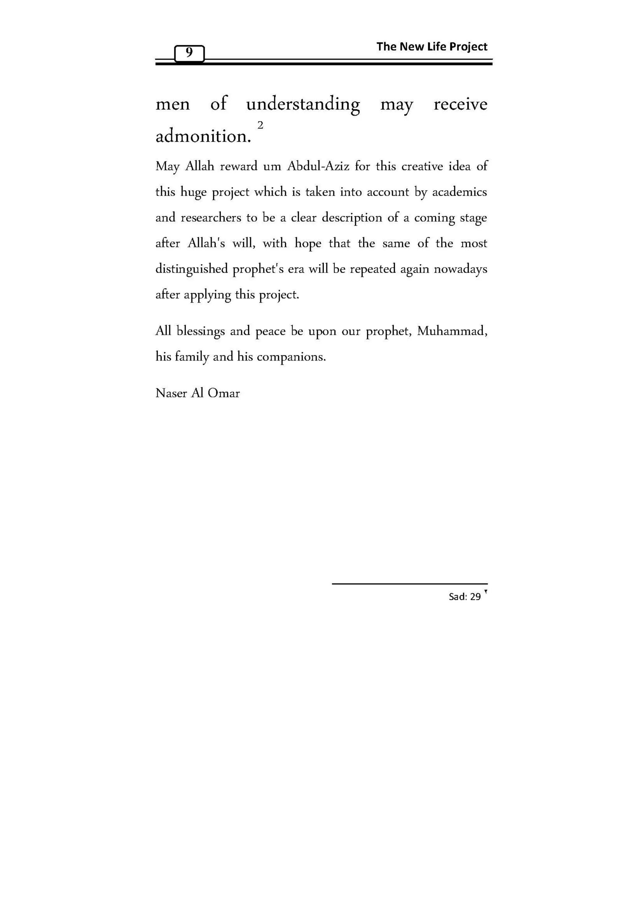 The new life project english | PDF