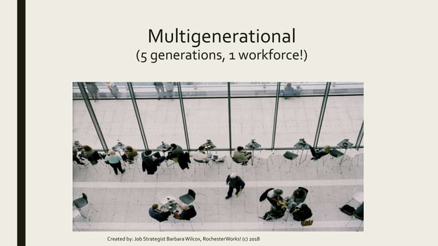 The New Multigenerational Workforce | PPT