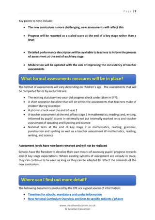 The new national curriculum – your questions answered | PDF