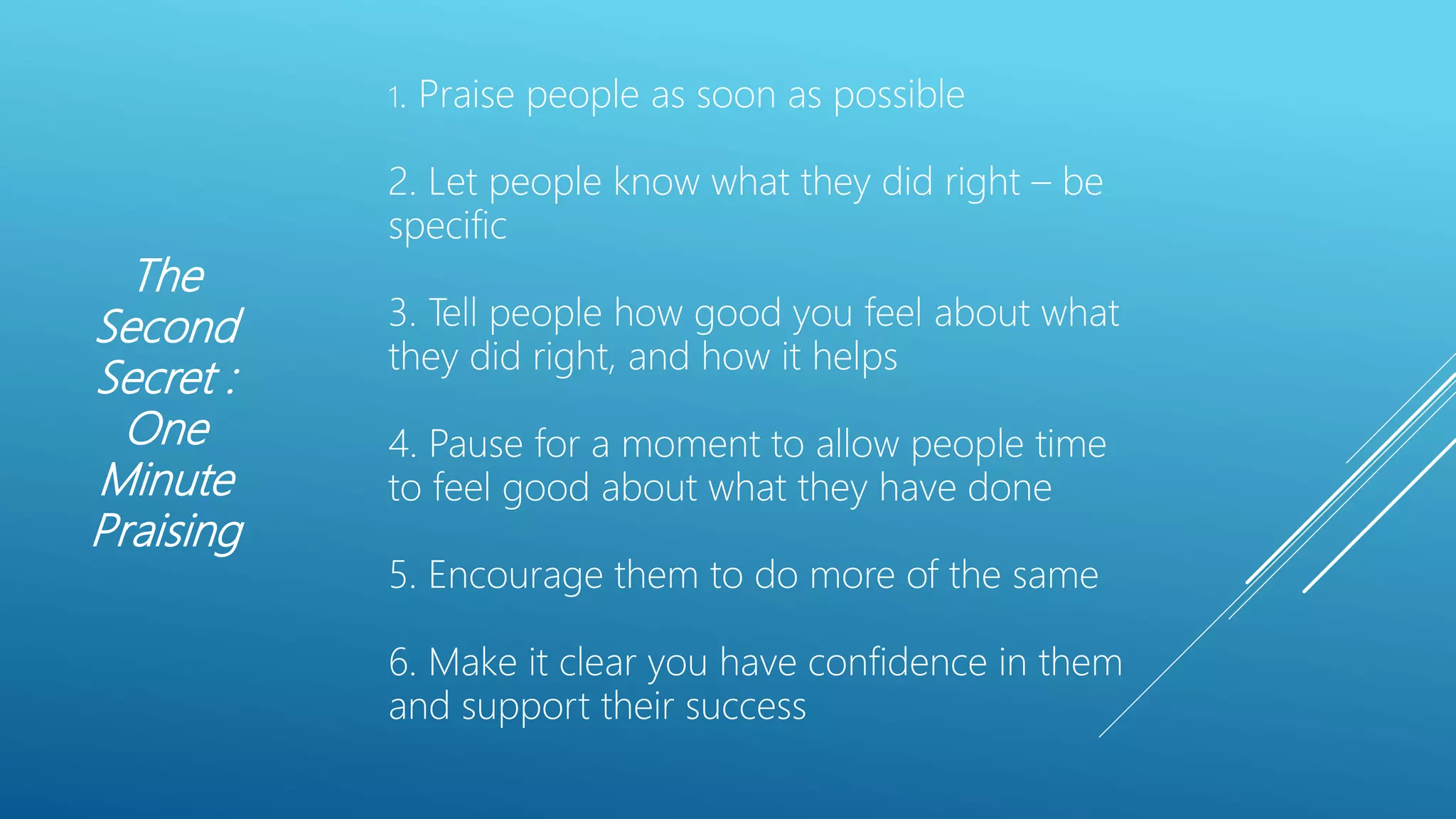 The new one minute manager | PPTX