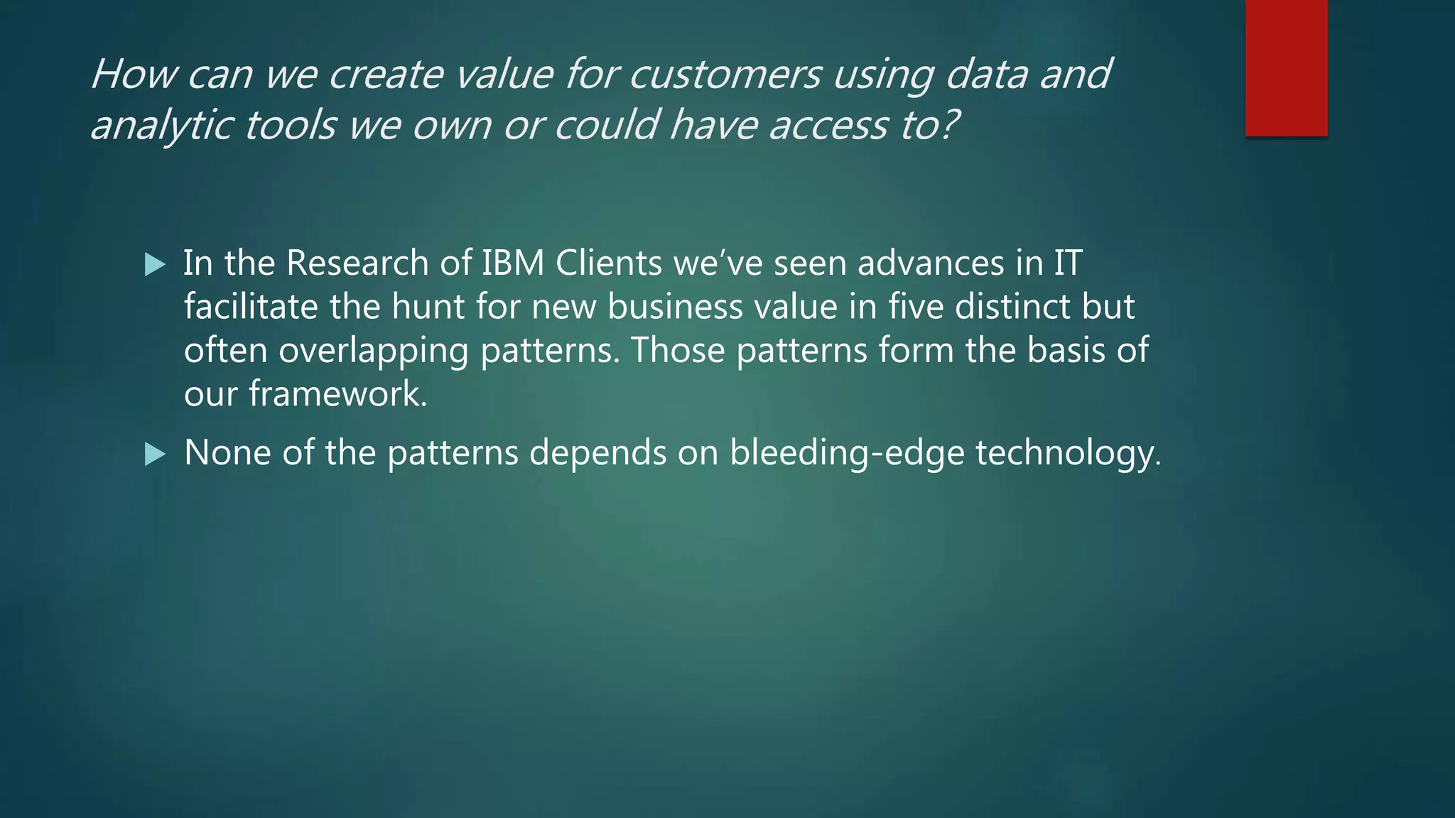 The new patterns of innovation | PPT