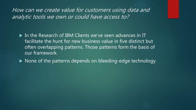 The new patterns of innovation | PPT