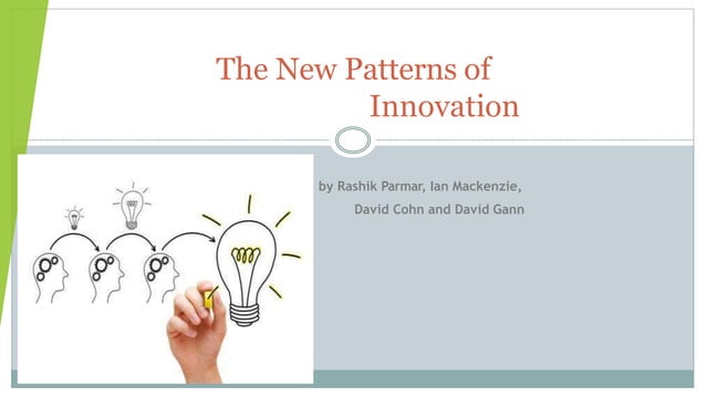 The_new_patterns_of_innovation | PPT