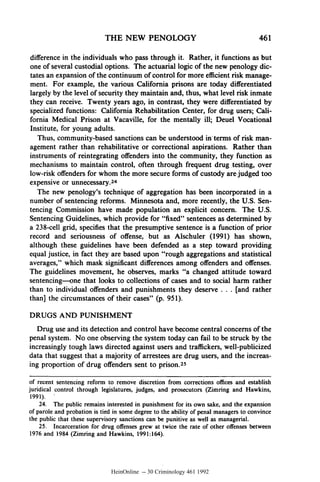 The new penology notes on the emerging strategy of corrections a | PDF