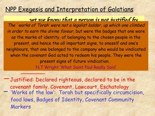 The New Perspective On Paul[1] | PPT