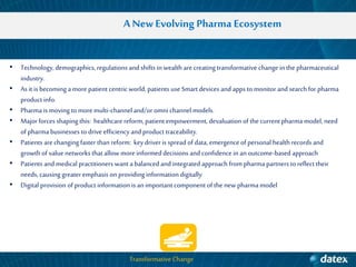 The New Pharma Ecosystem: 2014 Trends Reshaping the Pharmaceutical ...