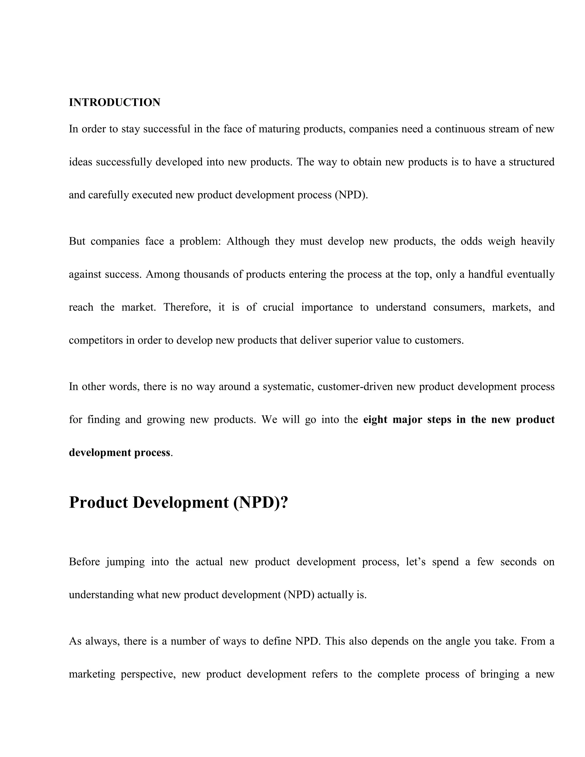 The New Product Development Process Pdf