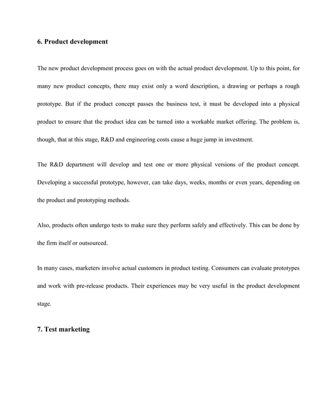 The New Product Development Process.pdf | Marketing and Advertising | Business