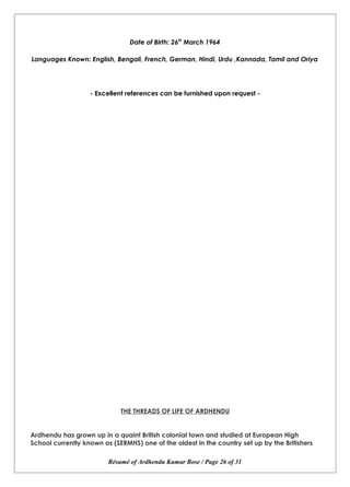 Ardhendu Kumar Bose | PDF