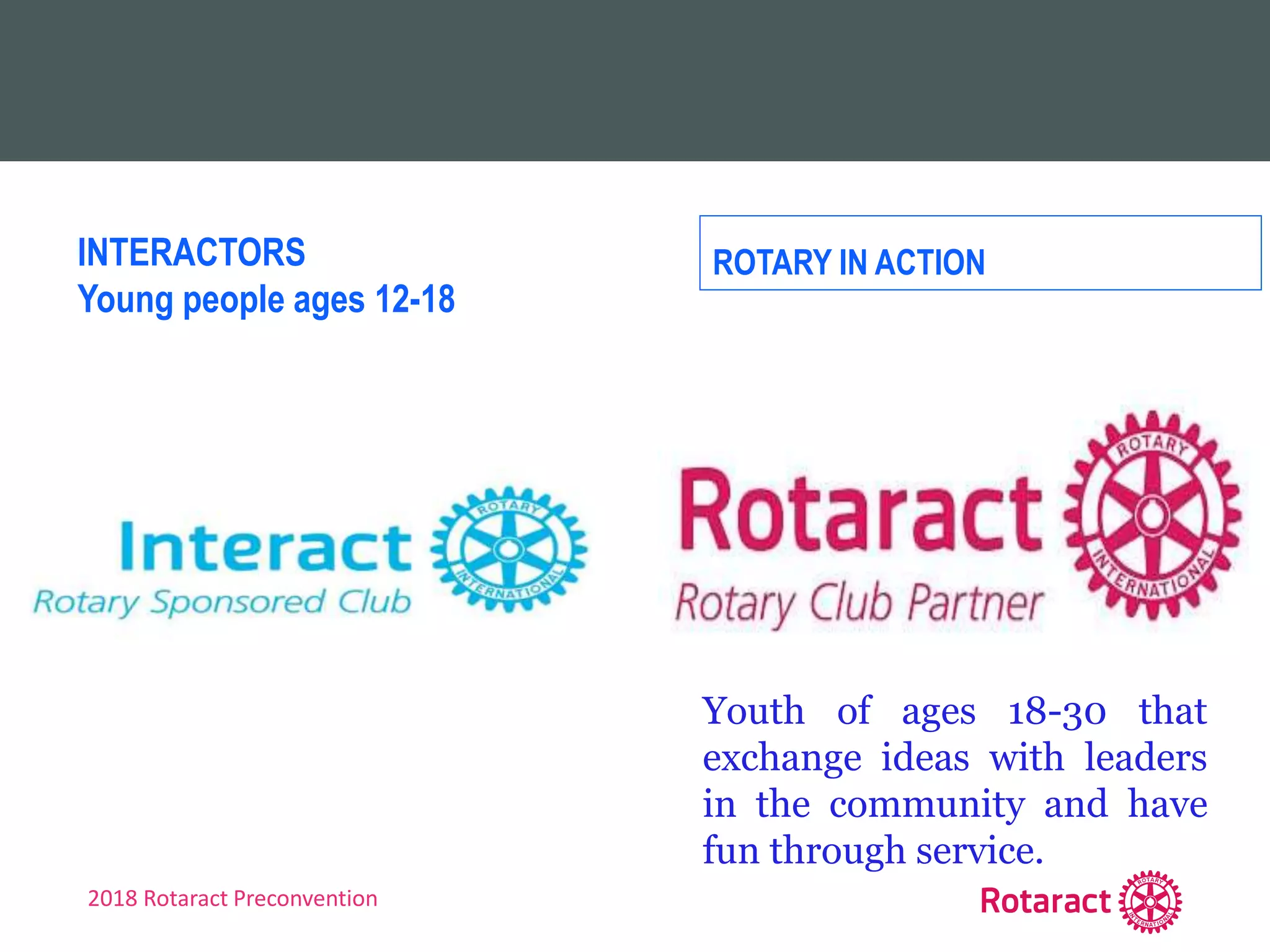 The New Rotaract Club | PPTX