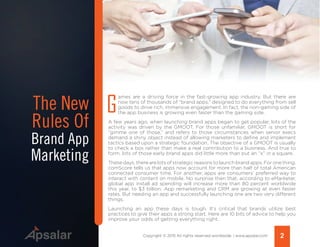 10 Best Practices for Brand App Marketing | PDF | Computer Software and ...