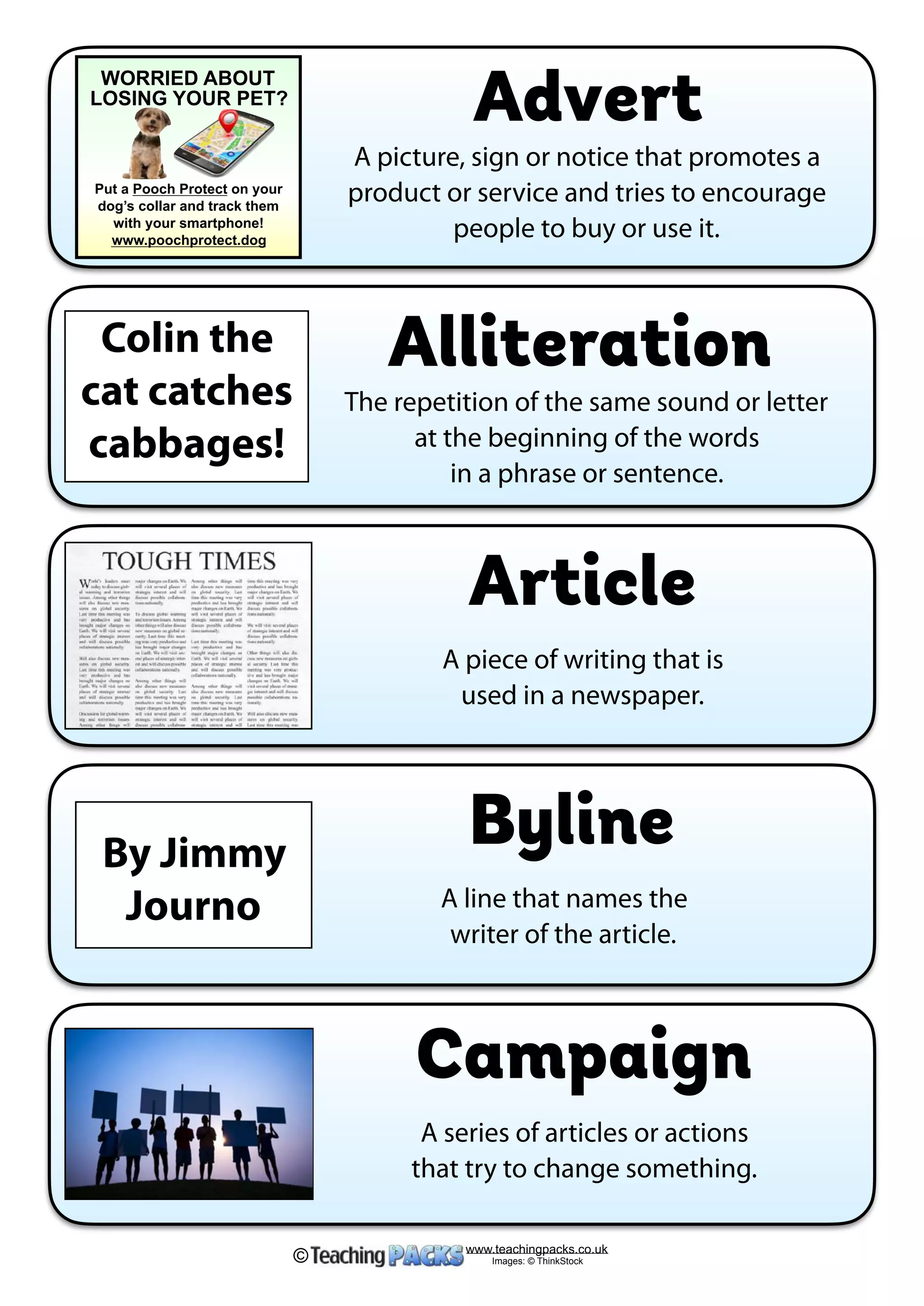 The Newspaper Reports Pack | PDF